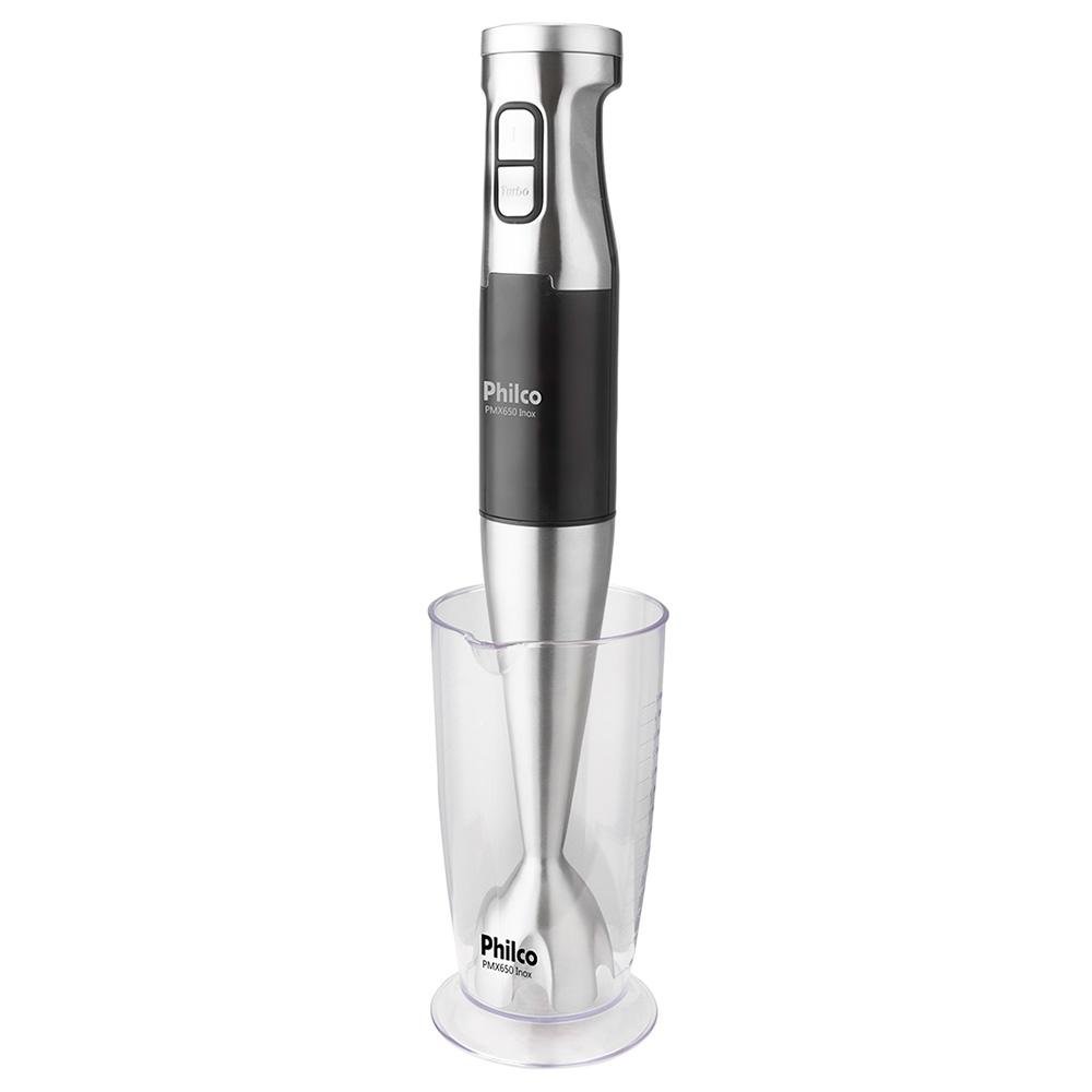 Mixer Philco PMX650, 110V, Inox/Preto - 53201021