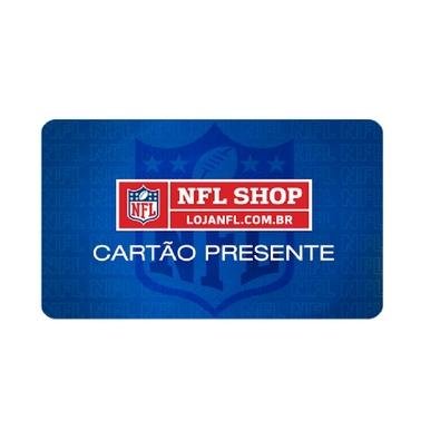 Gift Card NFL Shop: 300 reais - Cartão Presente Digital