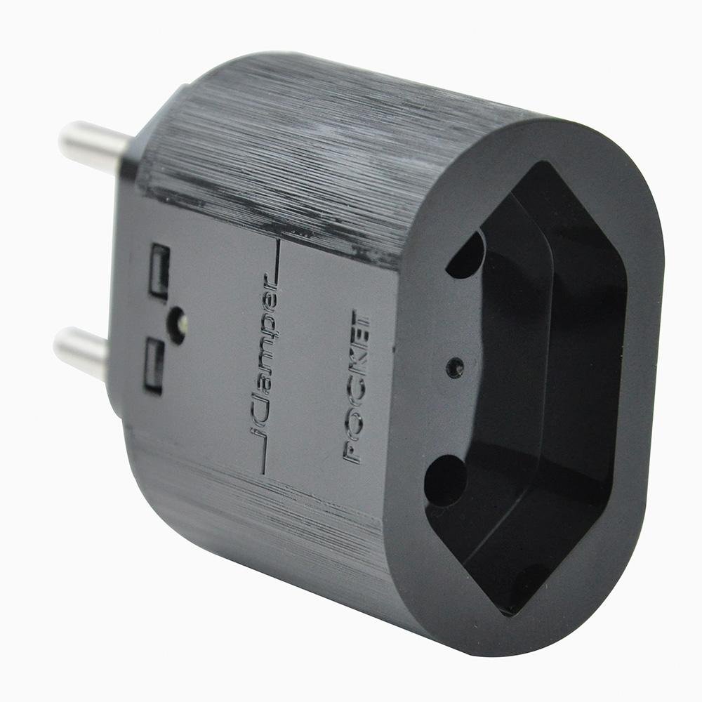 Protetor Contra Surtos Elétricos Clamper Pocket 2 Pinos, Monopolar ...