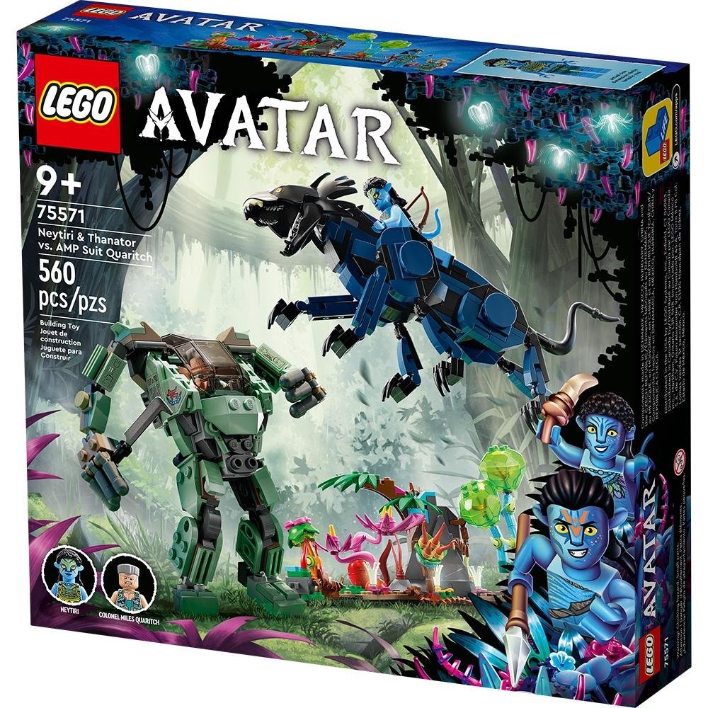 LEGO Avatar - Neytiri e Thanator contra Quaritch, 560 Peças - 560