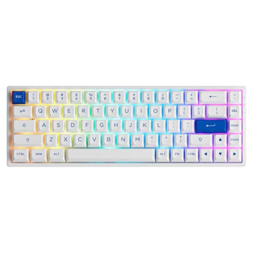 Teclado Sem fio Mecânico Gamer Akko 3068B Plus, RGB, Switch Akko Purple ...