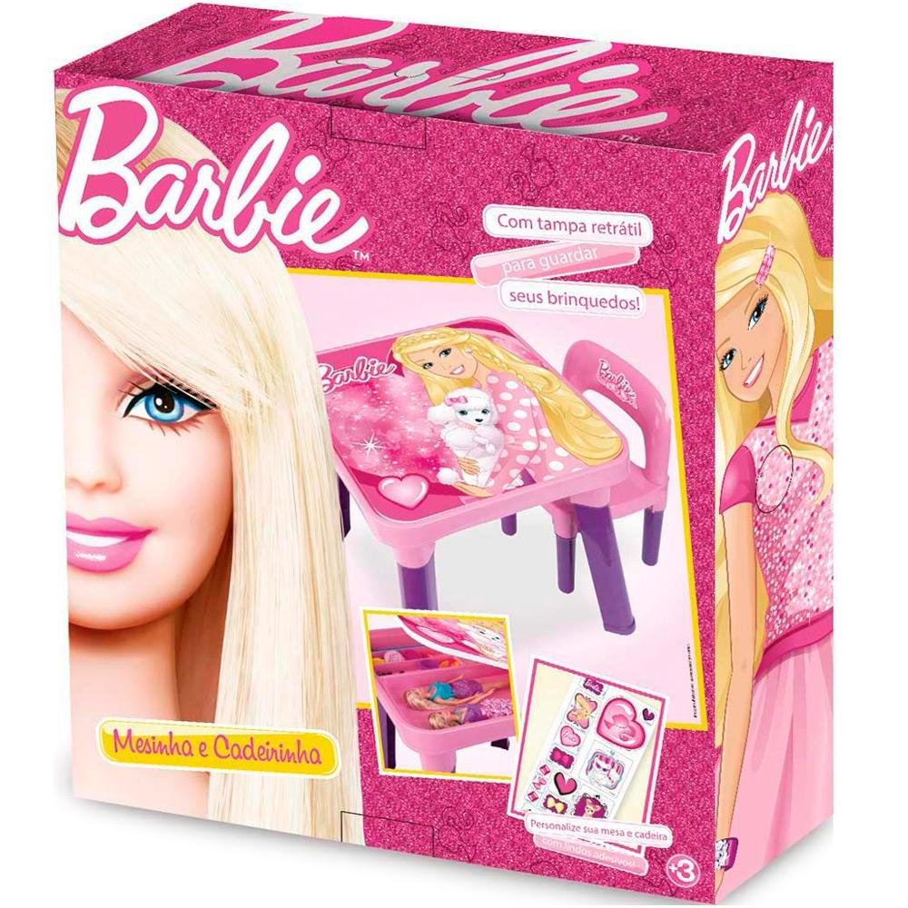 Casa da Barbie - Móveis Mesa c/ Cadeiras - Mattel BB6000