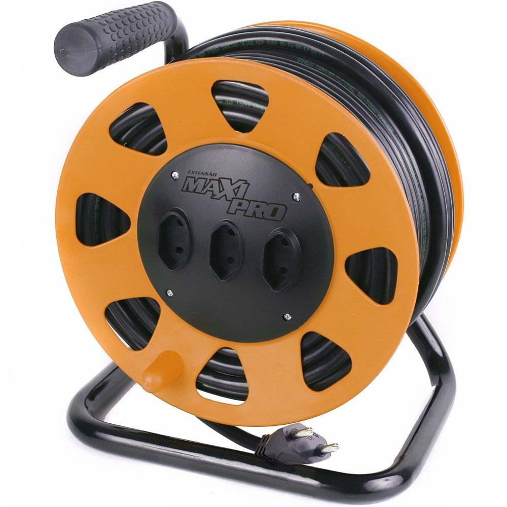 Extensão Daneva Maxi Pro 2x2,5mm 30m (20 A) Laranja DN1545