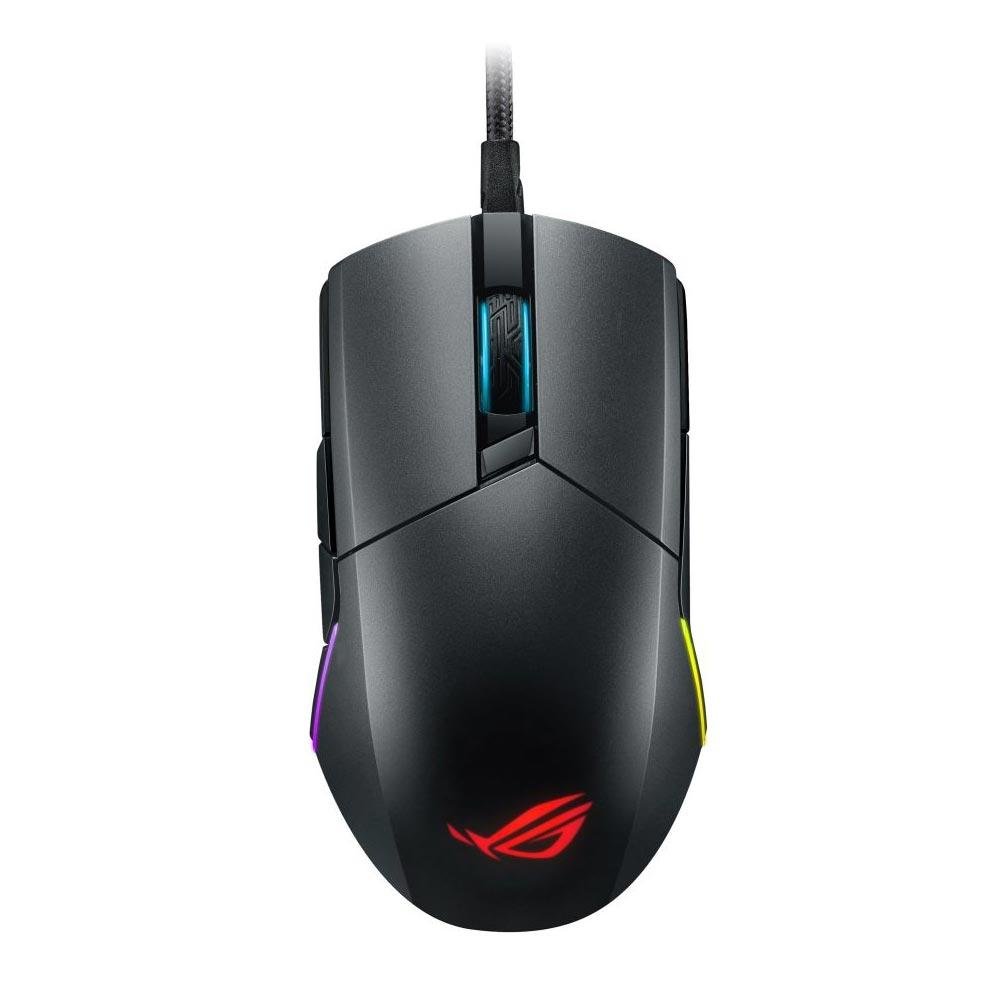 Mouse Gamer Asus Rog Pugio Aura RGB Óptico 7.200DPI