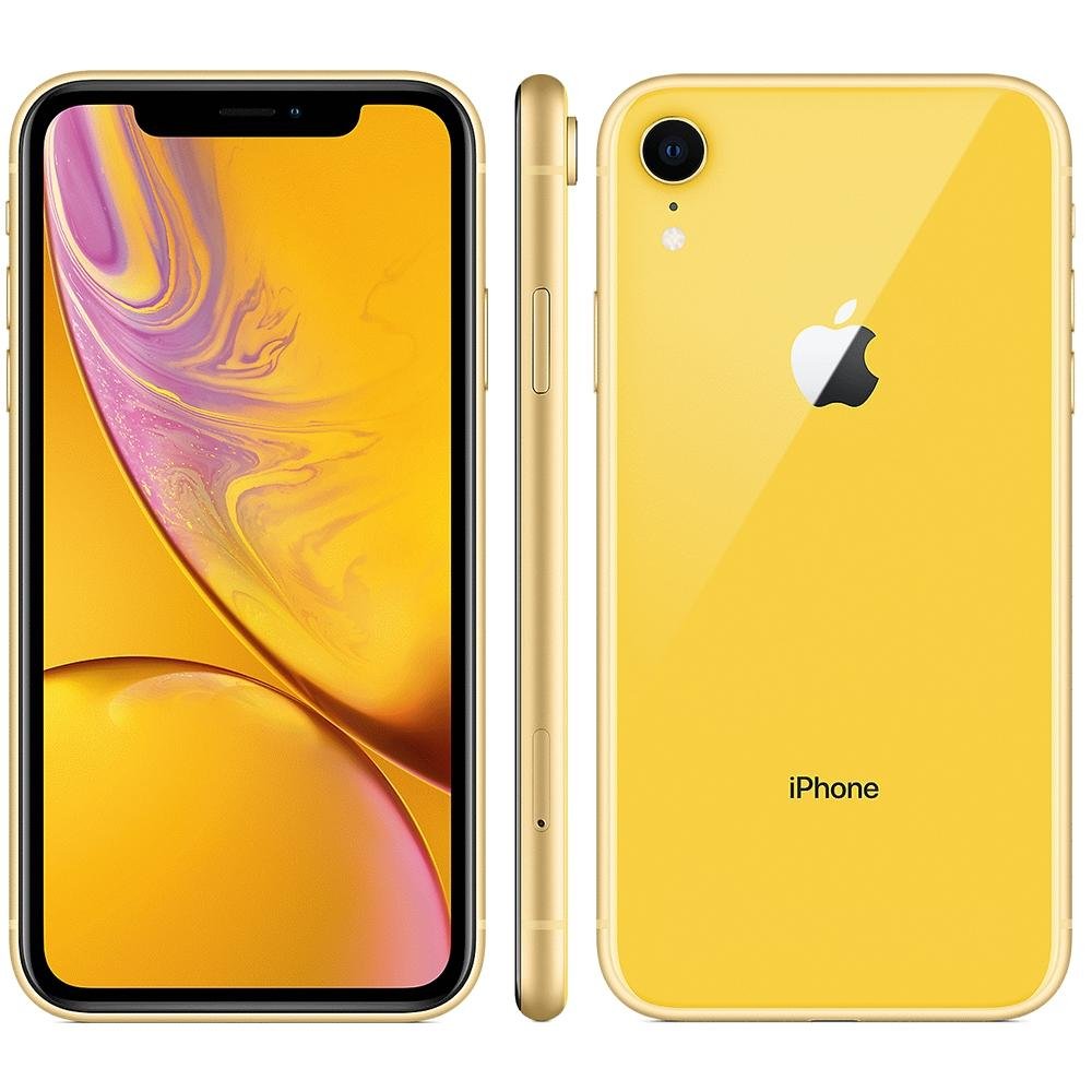 iPhone XR Amarelo, 64GB - MRY72 | KaBuM!