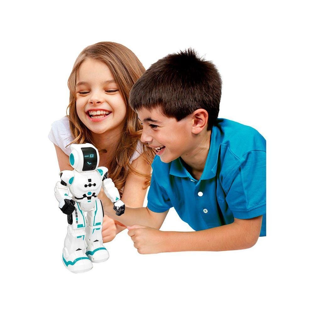 Robô Robbie Bots com Movimento, Articulado