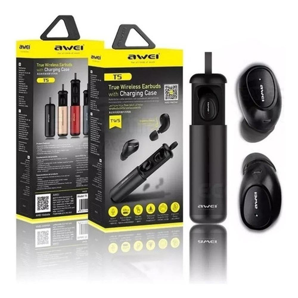 Fone De Ouvido Bluetooth Awei T5 | Kabum!