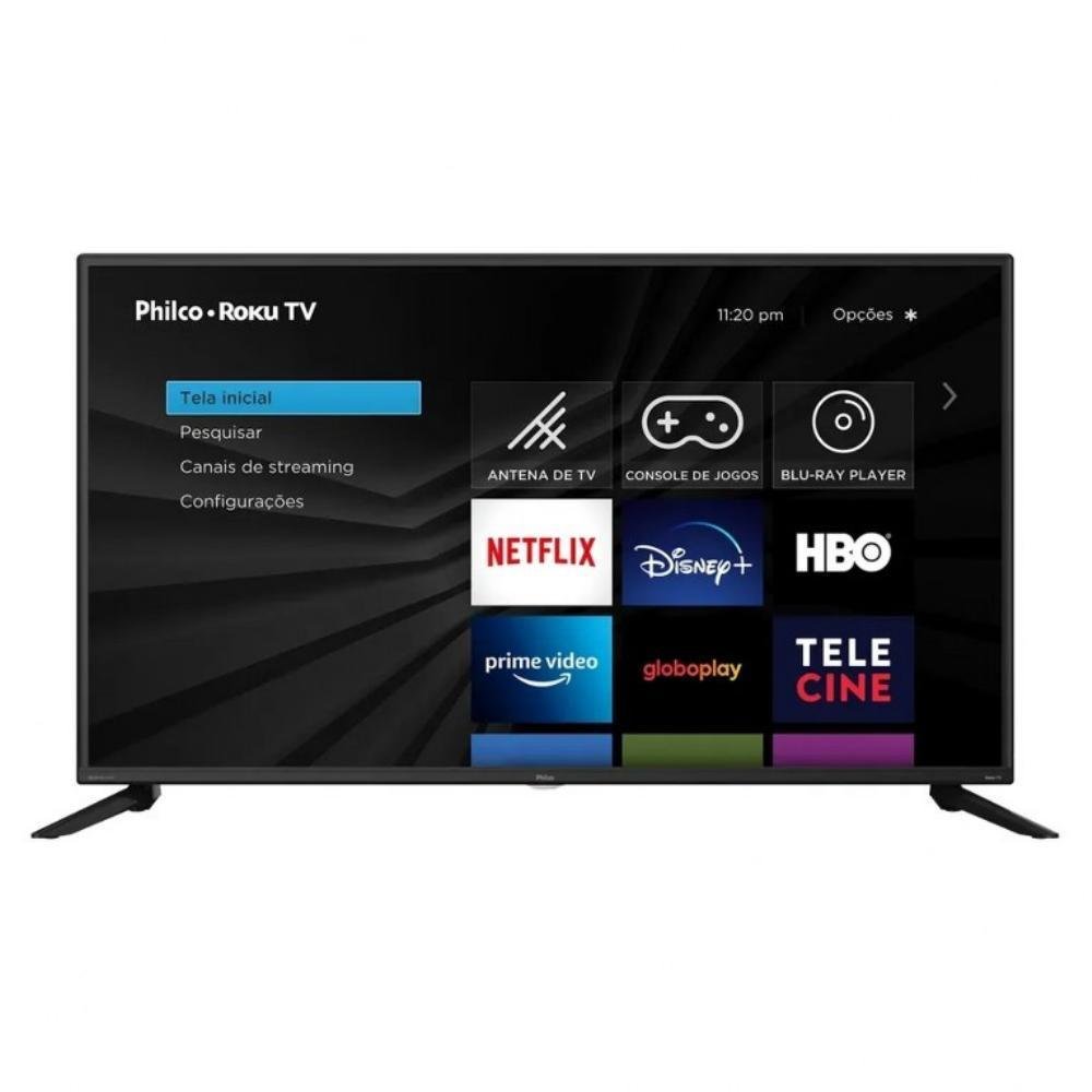 Smart TV LED Philco 42 Pol FHD Com Roku KaBuM