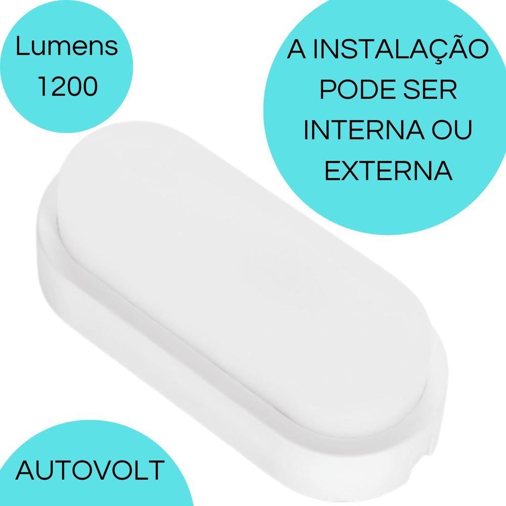 Kit 6 Arandela G-light Tartaruga Led Ip65 | KaBuM!