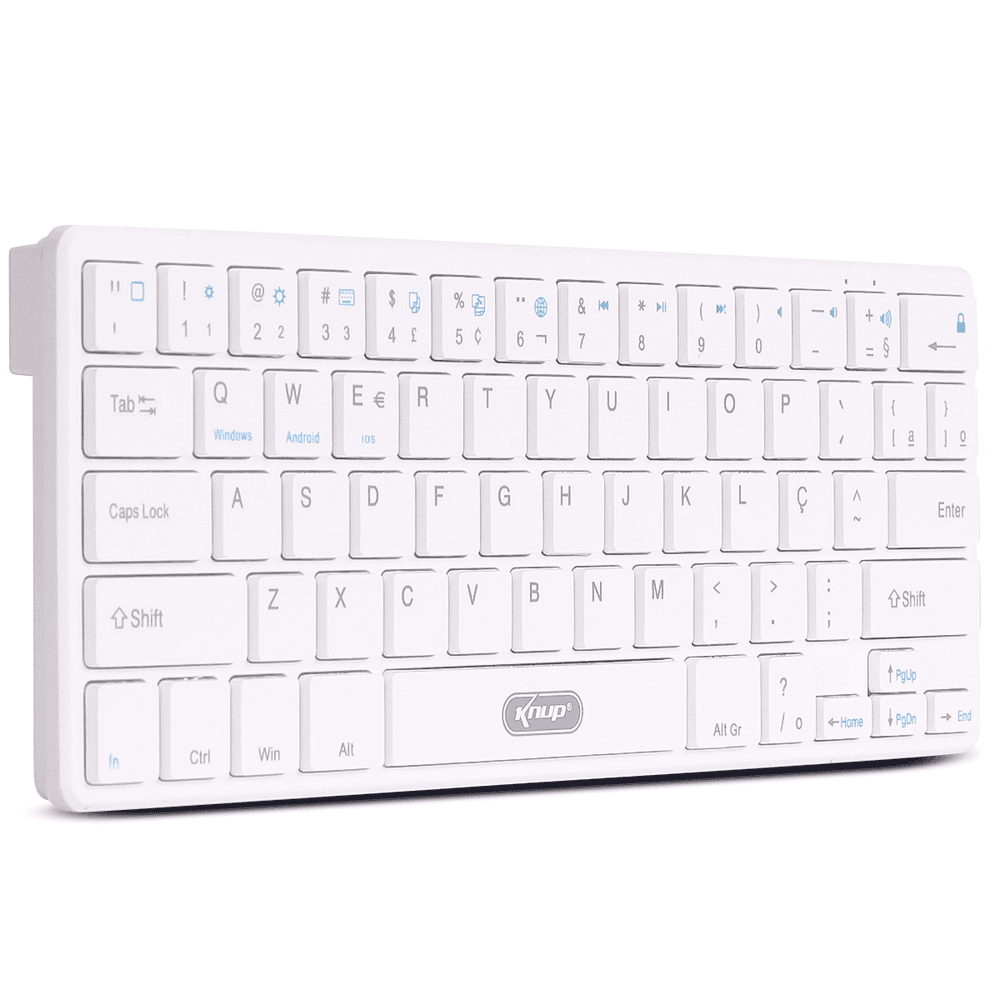 Teclado Bluetooth Sem Fio Macio KaBuM