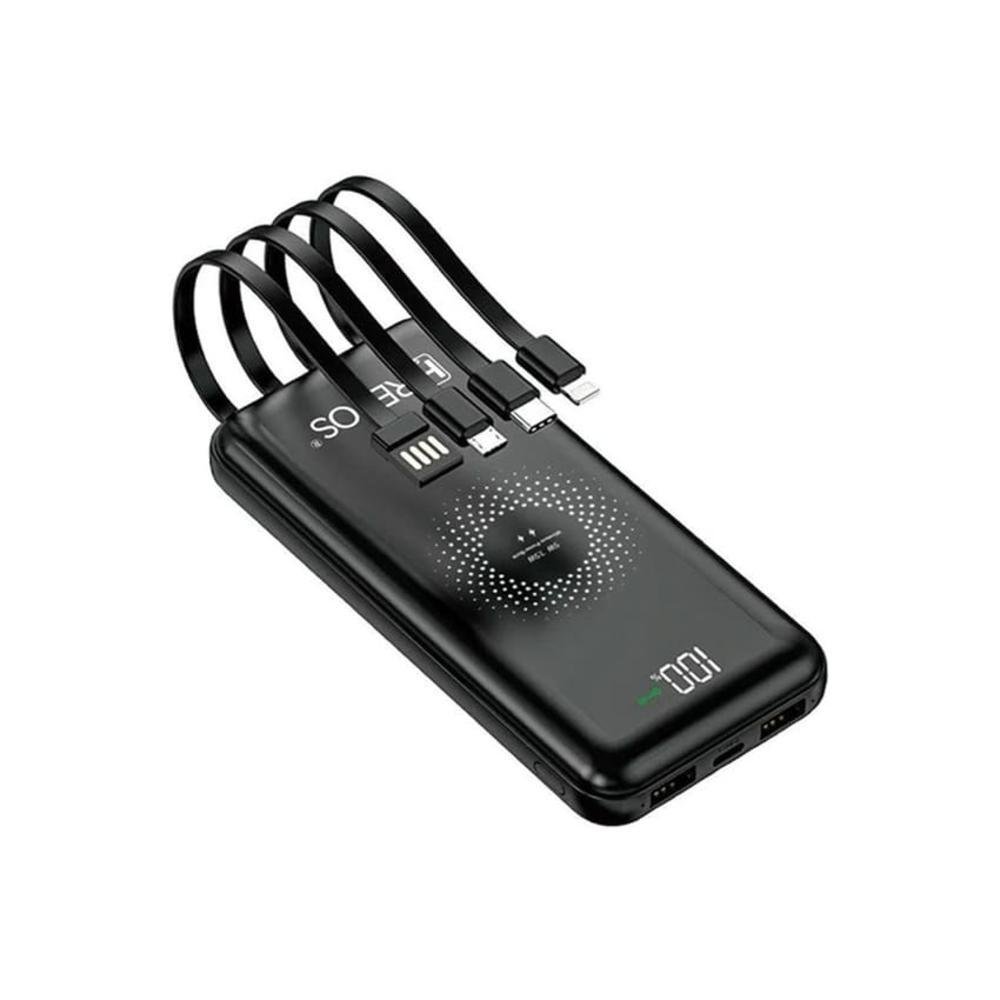 Carregador Portátil 10000mah Indução | KaBuM!