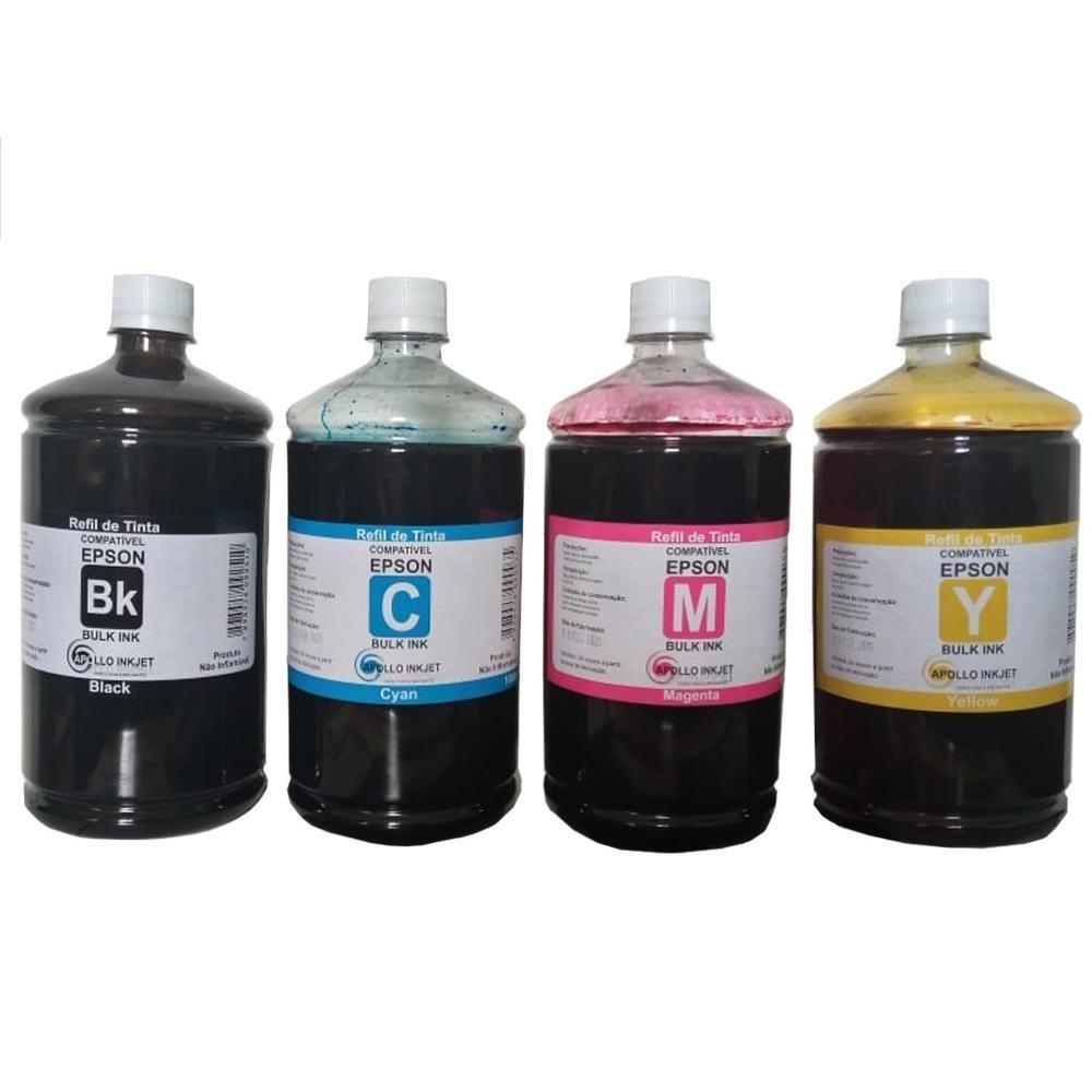 Kit Refil 4 Litros Tinta KaBuM