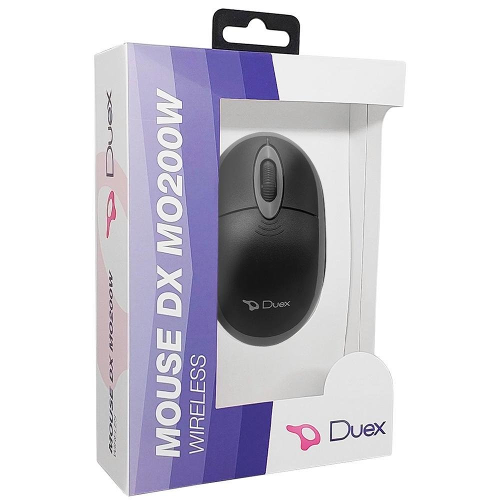 Mouse Duex Dx Mo200w Wireless 24g KaBuM
