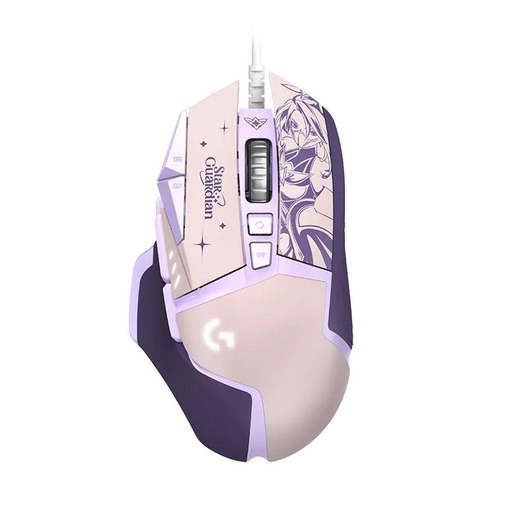 Mouse Gamer Logitech G502 Hero Kda Akali KaBuM