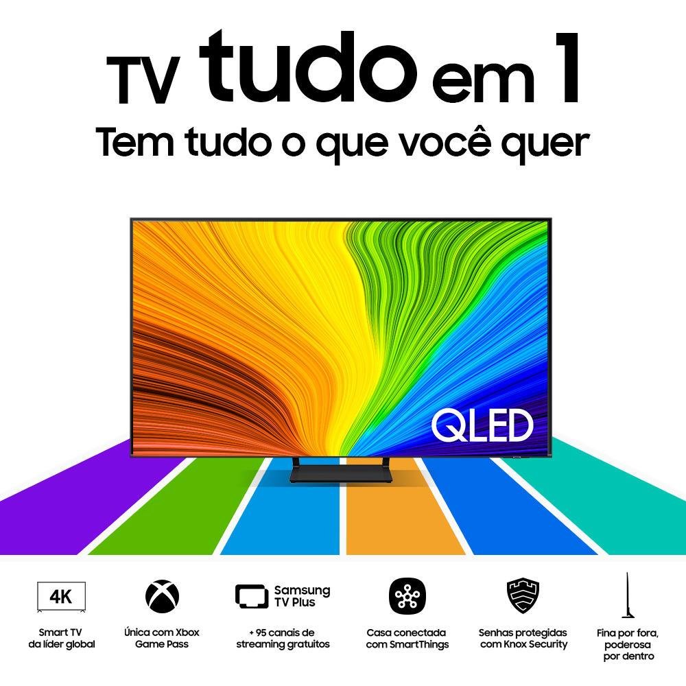 Smart TV 65 Polegadas Samsung QLED 4KKaBuM