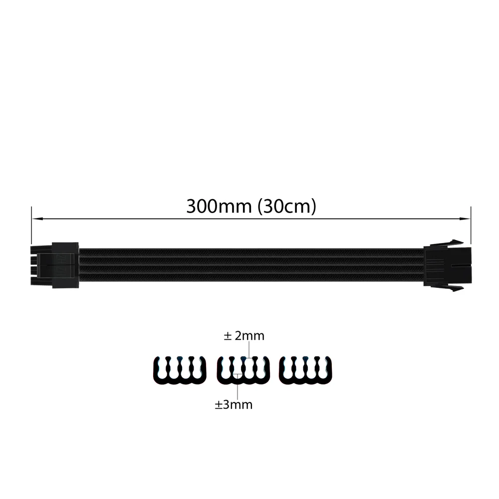 Cabo Alimentaço PlacaMe 8 Pinos